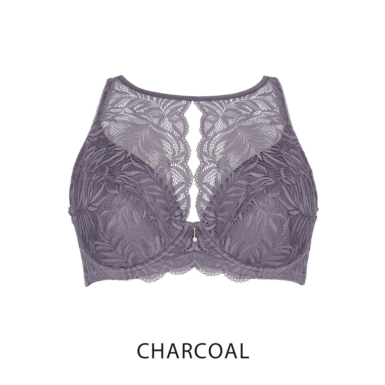 【B80～H105】しっかりホールド・美胸キーパー3/4カップブラ(ハイカバレッジタイプ）（チャコール）_90314-47 - 【公式 ...